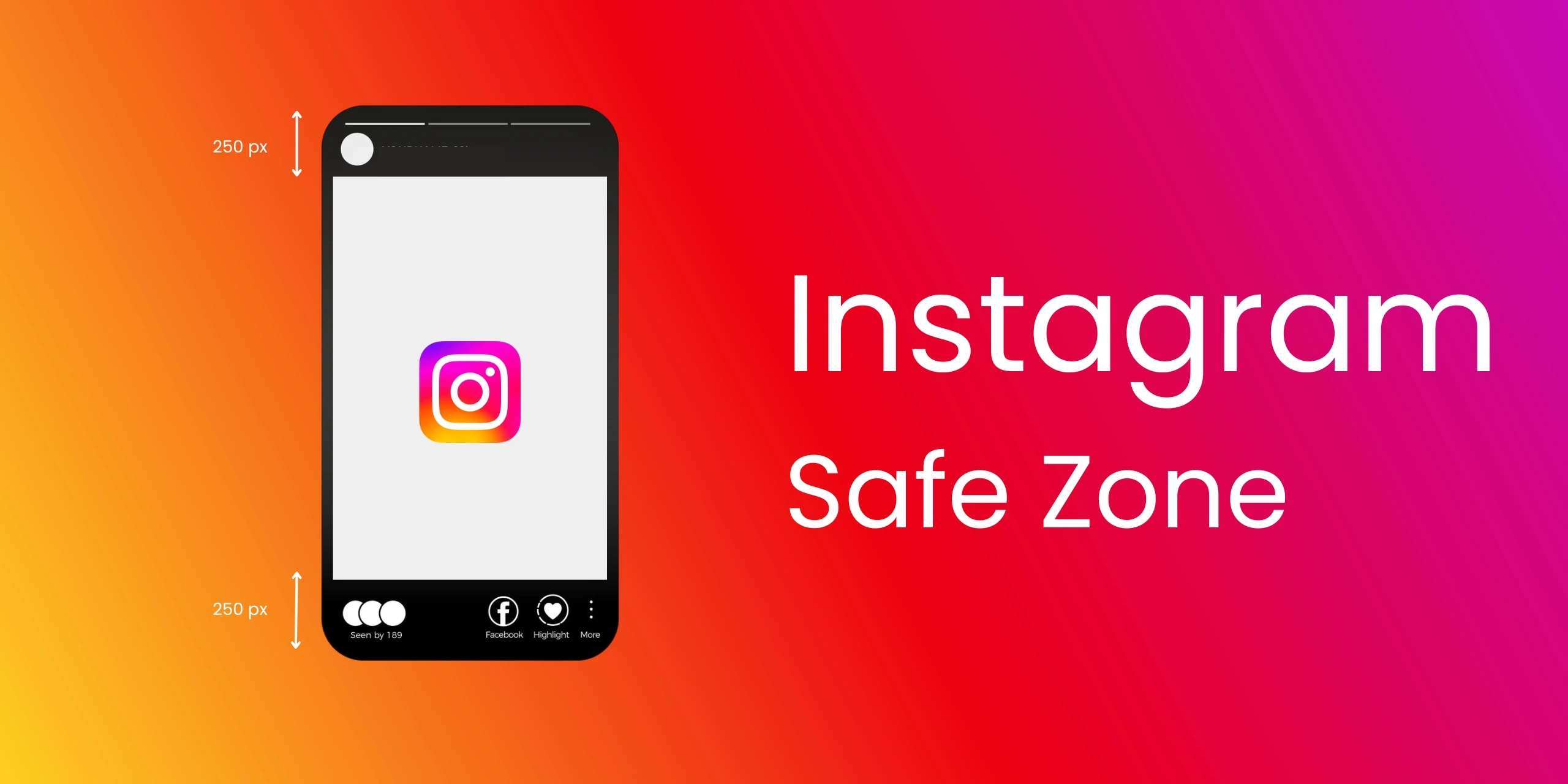 Instagram Safe Zone Explained 2025
