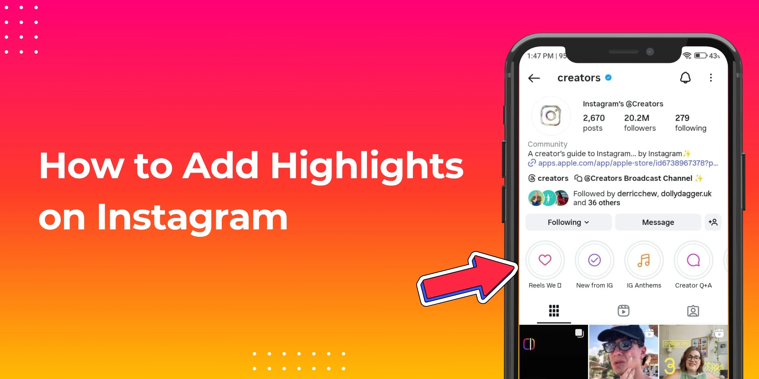 How to Add Highlights on Instagram - Outfy