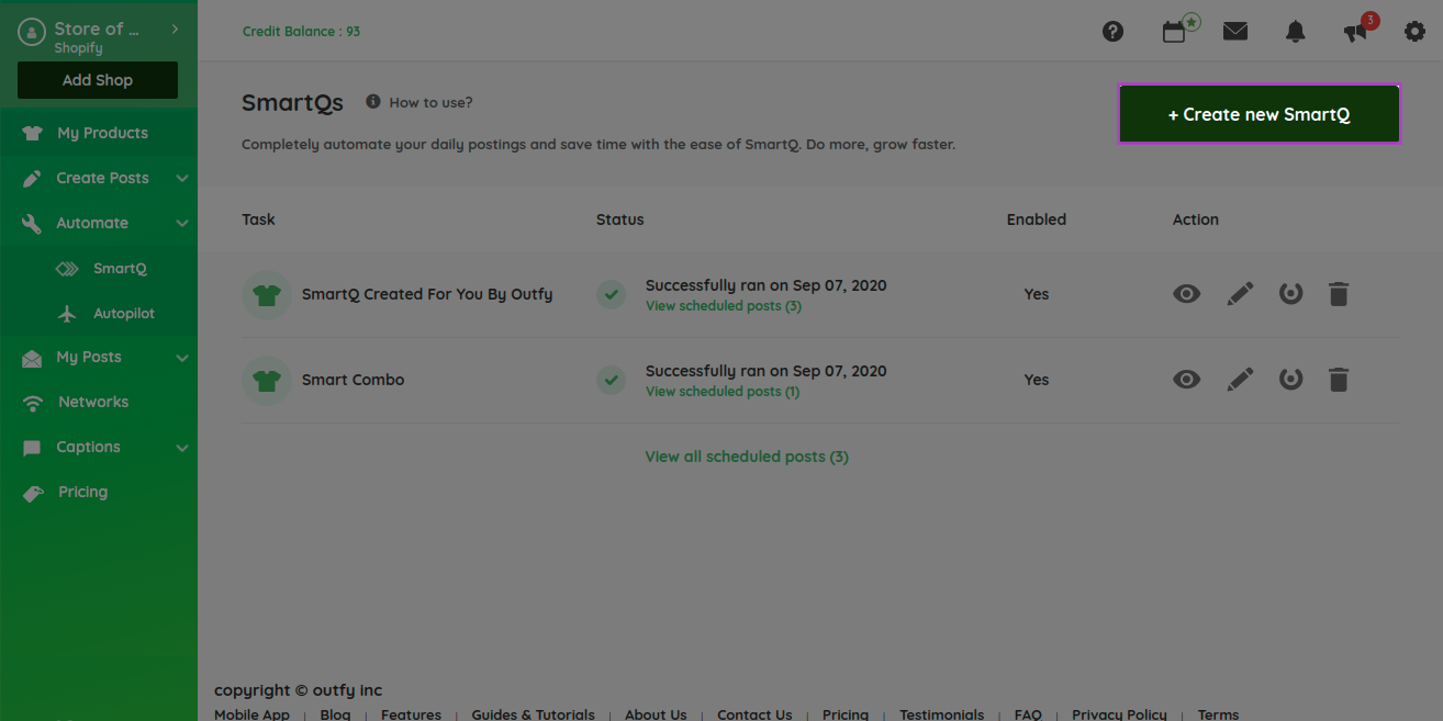 Guides | SmartQ | Outfy