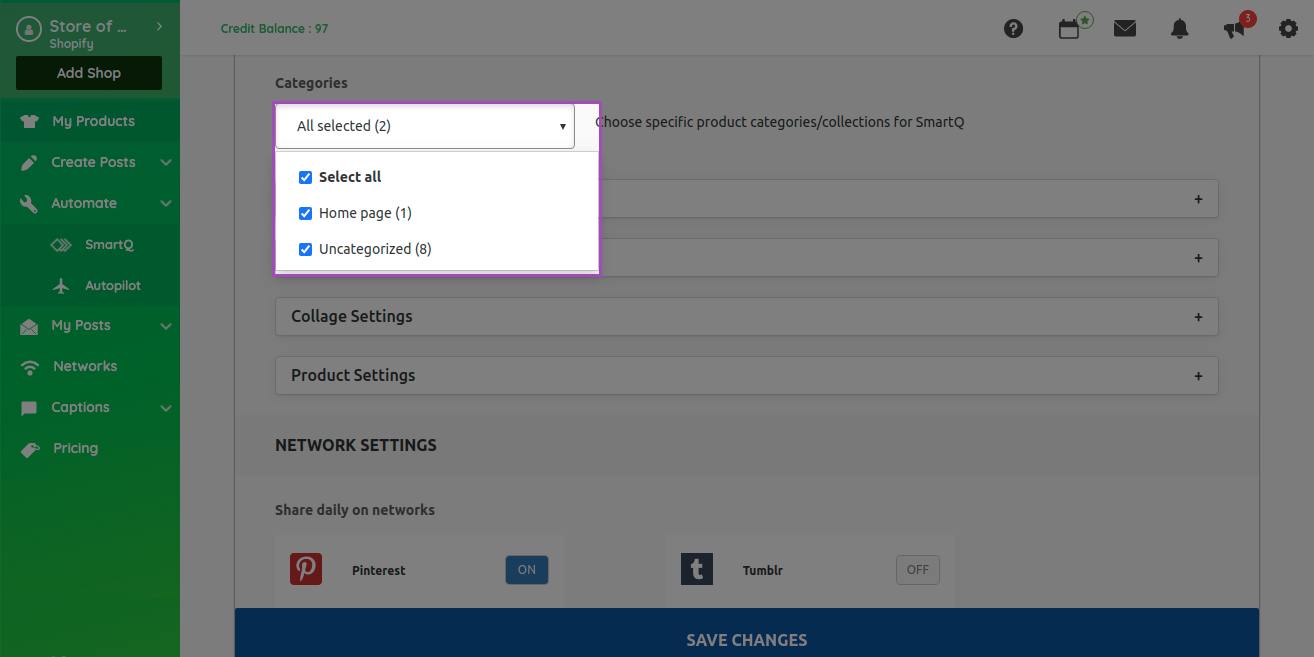 Guides | SmartQ | Outfy